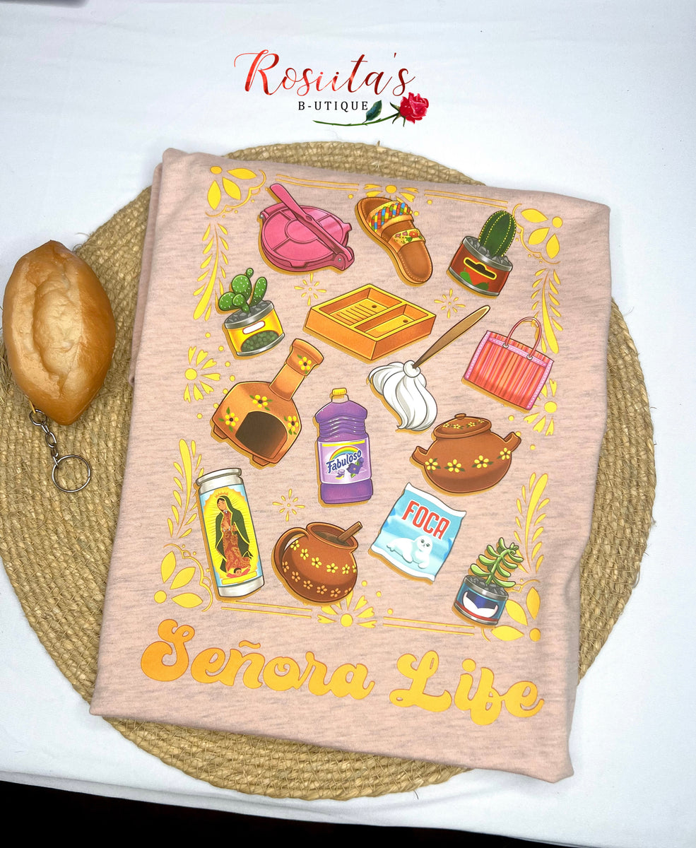 Señora life t-shirt – Rosiita's B-utique