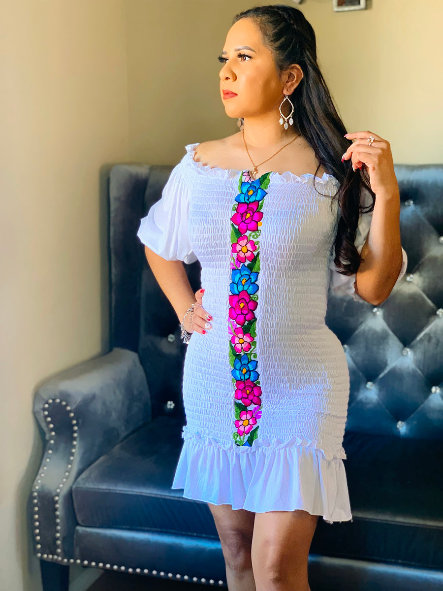 Chula Dress-White – Rosiita's B-utique