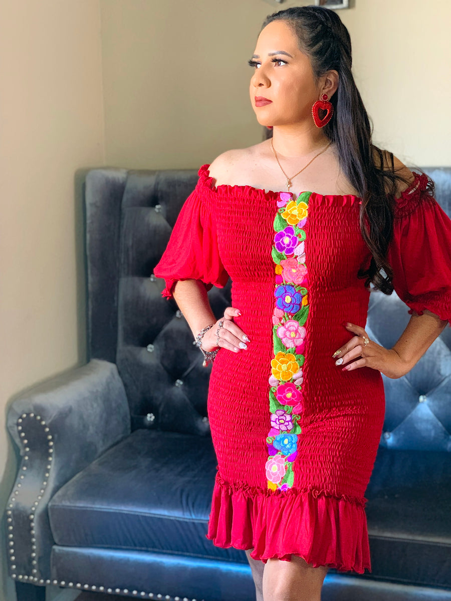 Chula Dress-Red – Rosiita's B-utique